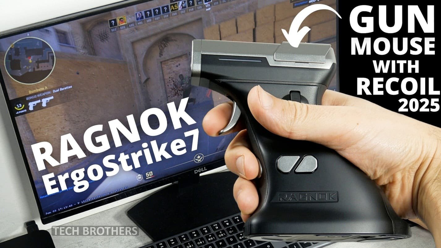 Ergostrike7 Fps Vertical Gun Grip Mouse With Recoil ErgoStrike7 FPS ...